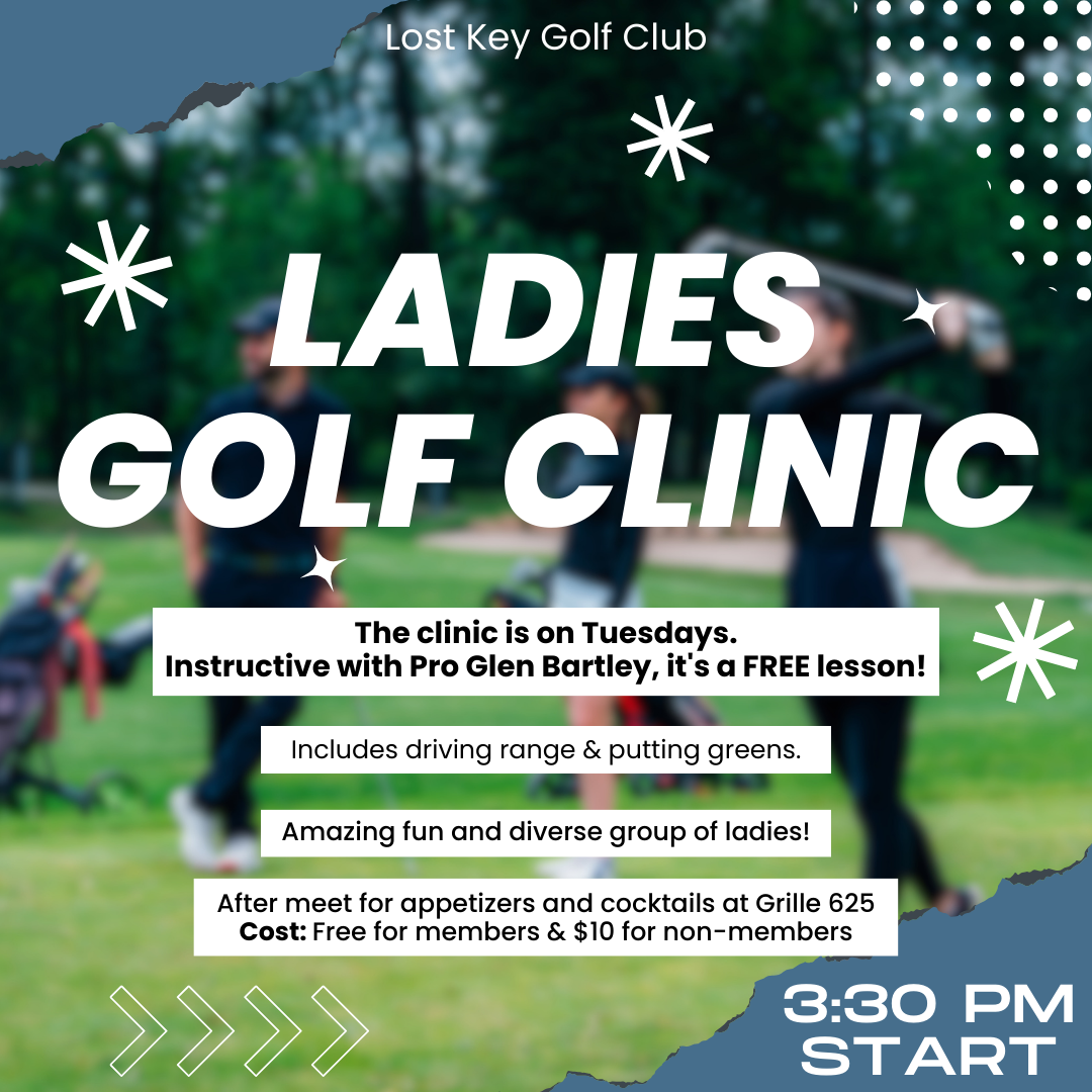 Ladies Golf Clinic - Lost Key Golf Club